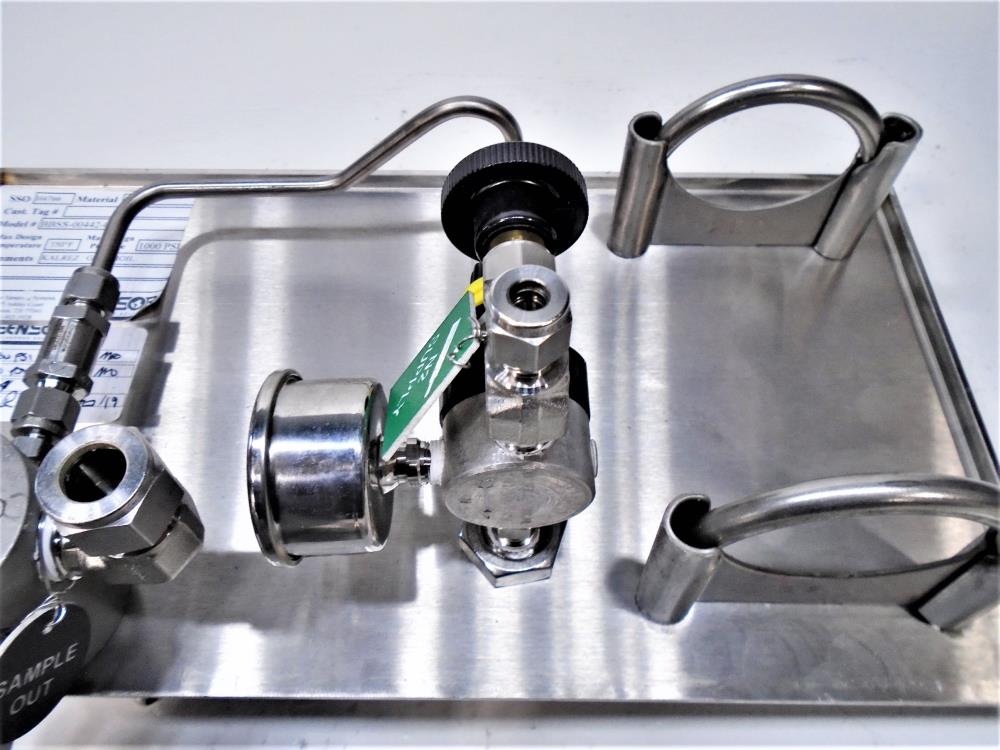 Sensor Sampling Systems Basic Bottle Sampling System BBSS-00442-01, Stainless